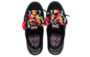 PUMA Basket Heart Gen Hustle Sneakers - Black