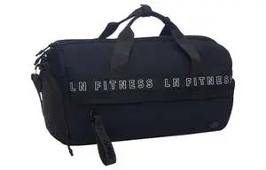 LI-NING Logo Duffle Bag - Black