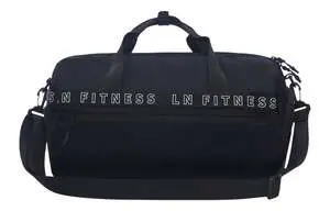 LI-NING Logo Duffle Bag - Black