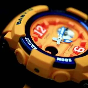 Casio Baby-g Analog-digital Watch - Orange