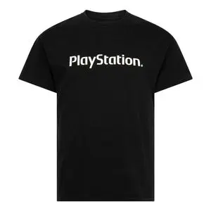 TRAVIS SCOTT X Playstation Fw22 Motherboard Logo I T-shirt - Black