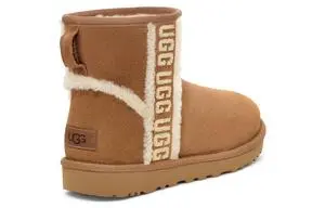 UGG Classic Mini Shearling Logo Boots - Default Colorway