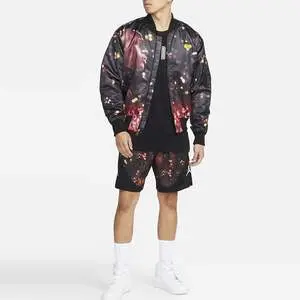 JORDAN Bomber Jacket With Graphic Print