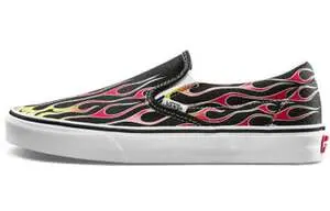 VANS Classic Slip-on 'mash Up Flames' Sneakers