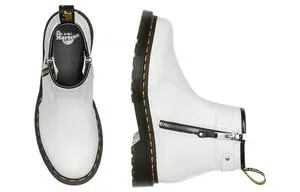 Dr. Martens 2976 Twin Zip Ankle Boots - White