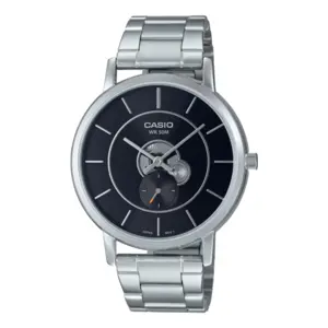 Casio Stainless Steel Water Resistant Watch - Black