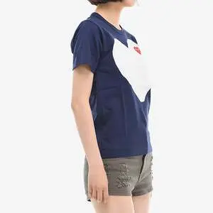 Play Comme Des Garcon Large Heart Logo T-shirt - Navy