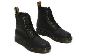 Dr. Martens 1460 Pascal Fur Lined Ankle Boots