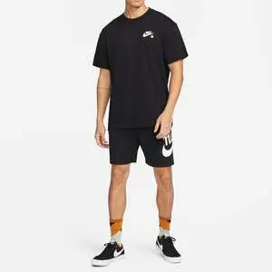 Nike Alphabet Logo Lacing Straight Casual Shorts - Multi-color