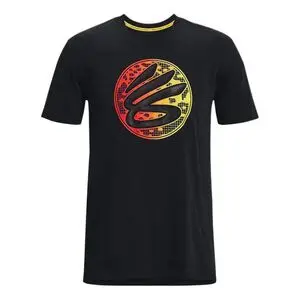 Under Armour Curry Gradient Heavyweight T-shirt 'black