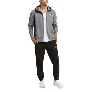 Nike Embroidered Logo Fleece Lined Hooded Jacket