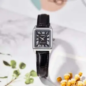 Casio Vintage Style Quartz Analog Watch - Black