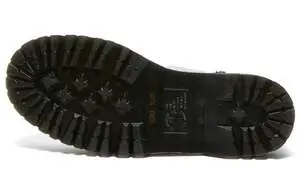 Dr. Martens Jadon Polka Dot Leather Platform Boots
