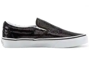 VANS Classic Slip-on Micro Sequins - Black