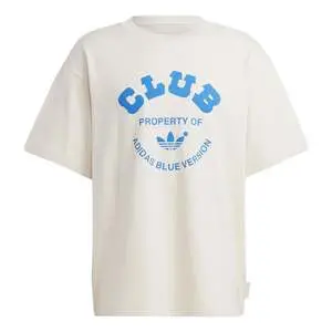 Adidas Originals Version Club Tee 'beige - Blue