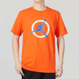 JORDAN Logo T-shirt 'orange - Default Colorway