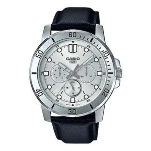 Casio Enticer Series Vintage Analog Watch - Black