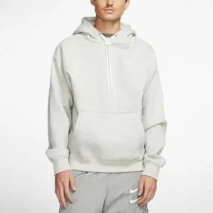 Nike Fleece Hooded Pullover - Gray