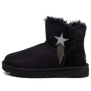 UGG Mini Bailey Star Boots - Black