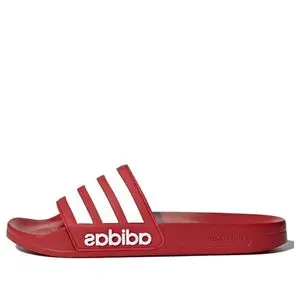 Adidas Adidas Adilette Cloudfoam Slides Red/white
