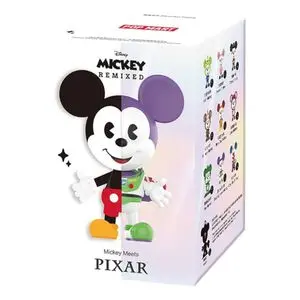 POP MART Disney Mickey Remixed Mickey Meets Pixar Series Figures Blind Box - Multi-color