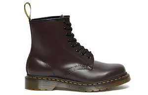 Dr. Martens 8 Eye Boots - Dark Red
