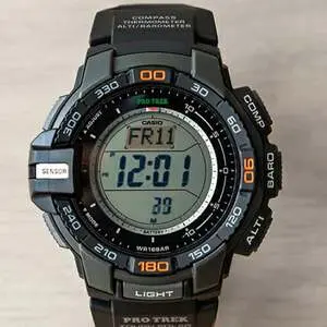 Casio Pro Trek Solar Powered Digital Watch