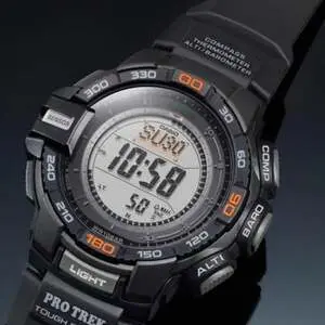 Casio Pro Trek Solar Powered Digital Watch