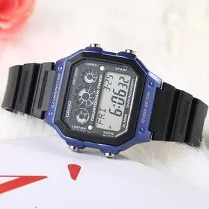 Casio Digital Watch With Countdown Timer And Chronograph