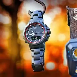 Casio Pro Trek Triple Sensor Watch