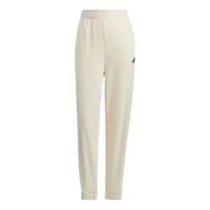 Adidas Velour Jogger Pants - White