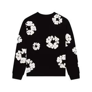 DENIM TEARS Cotton Wreath Long Sleeves T-shirt