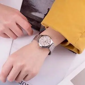 Casio Stainless Steel Quartz Analog Watch - Pink