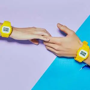 Casio G-shock Square Watch - Yellow
