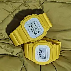 Casio G-shock Square Watch - Yellow