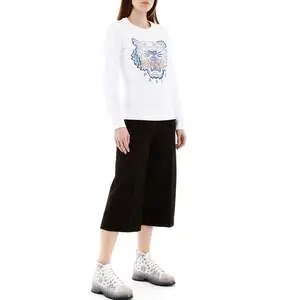 Kenzo Tiger Head Long Sleeve Sweatshirt