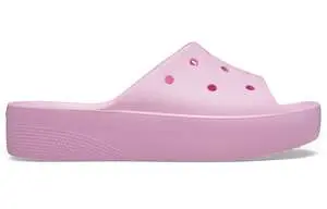CROCS Classic Platform Slides - Pink