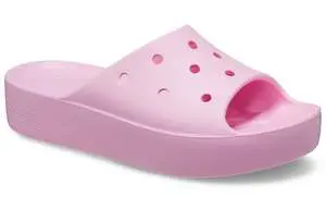 CROCS Classic Platform Slides - Pink