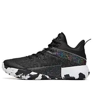 ANTA Attack 2 High Top Sneakers - Black/white