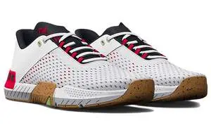 Under Armour Tribase Reign 4 Athletic Shoes - White/red/brown