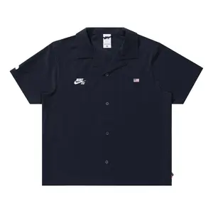 Nike Team Usa" Collared Shirt - Navy