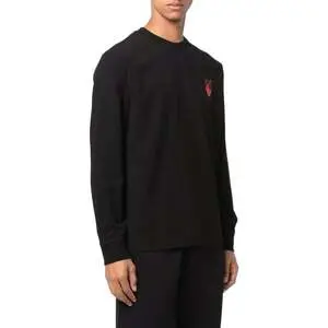 Off-White Long Sleeve Pullover With Logo Detail