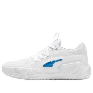 PUMA Court Rider Chaos Jewel Low Top Basketball Sneakers - White