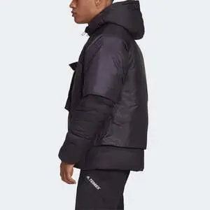 Adidas Detachable Hooded Waterproof Down Jacket