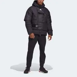 Adidas Detachable Hooded Waterproof Down Jacket