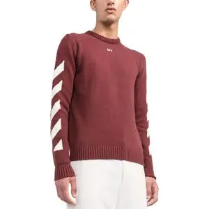 Off-White Arrow Knit Crew Neck Jumper