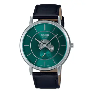 Casio Analog Leather Strap Watch - Default Color