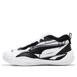 PUMA Playmaker Pro Courtside Sneakers - Black/white