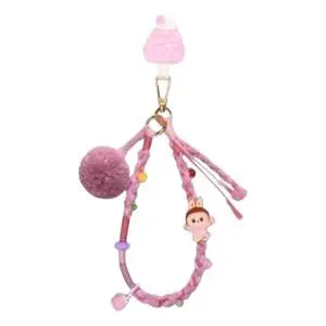 POP MART The Monsters Labubu Pom Party Keychain Accessory - Multi-color