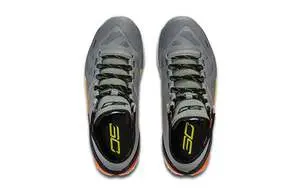 Under Armour Curry 2 Retro 'iron Sharpens Iron' Sneakers - Steel/sunbleached